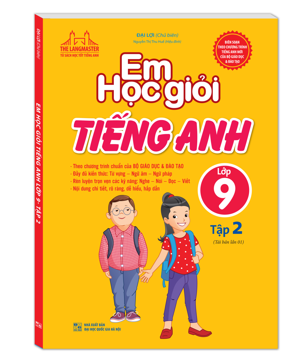 The Langmaster - Em học giỏi tiếng Anh lớp 9 tập 2 - kèm đĩa CD , The Langmaster, Em học giỏi ...